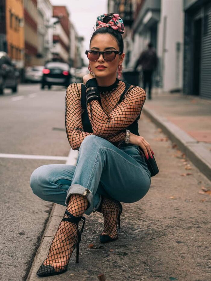 15 Fierce Fishnet Fits: How to Rock This Edgy Trend - TOPGURL