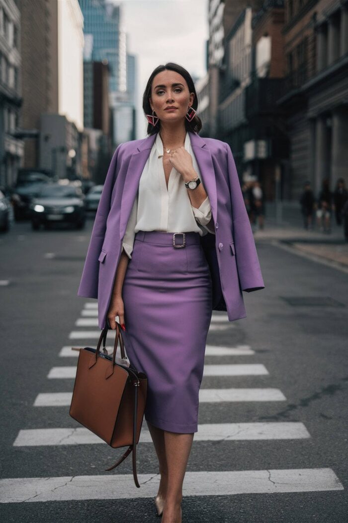 15 Royally Awesome Purple Outfit Ideas That'll Have You Feeling Like ...