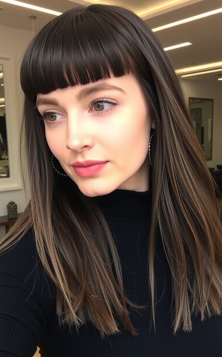 20 Fresh Fringe Bang Styles That'll Frame Your Face Perfectly - TOPGURL