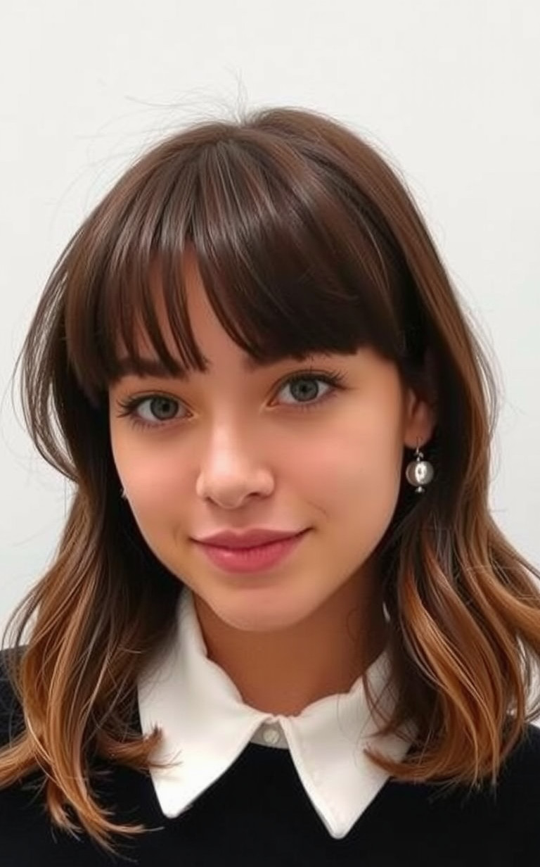 20 Fresh Fringe Bang Styles That'll Frame Your Face Perfectly - TOPGURL