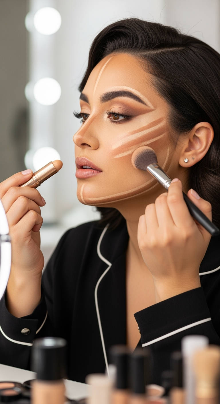 How to Contour a Fat Face Without Overdoing It - TOPGURL